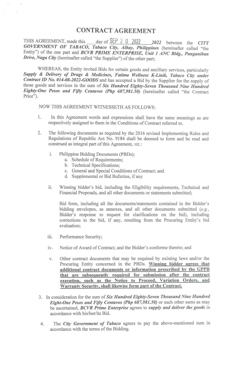 Tabaco City Official Website
